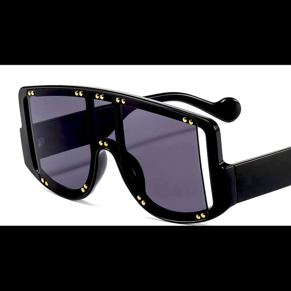 Accessories | Shield Shades Black | Poshmark